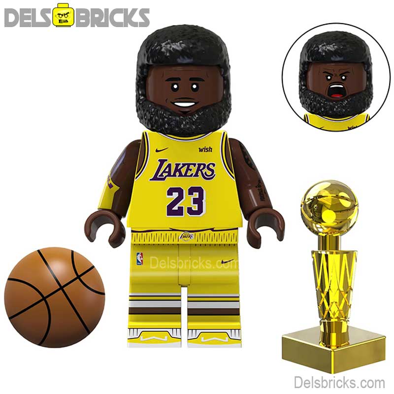 Lebron James Lego Minifigures Custom Toys Sports Icons NBA Basketball